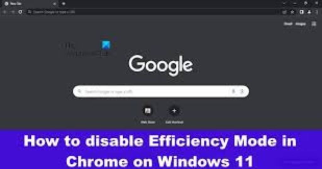 How to Disable Efficiency Mode in Windows 11 - Domolighting